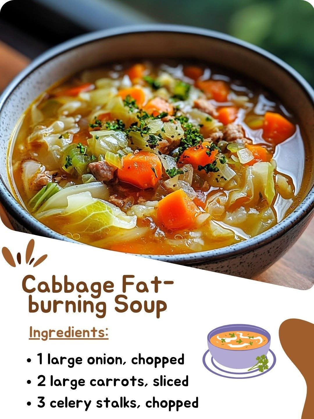 Cabbage Fat burning Soup XEEXH